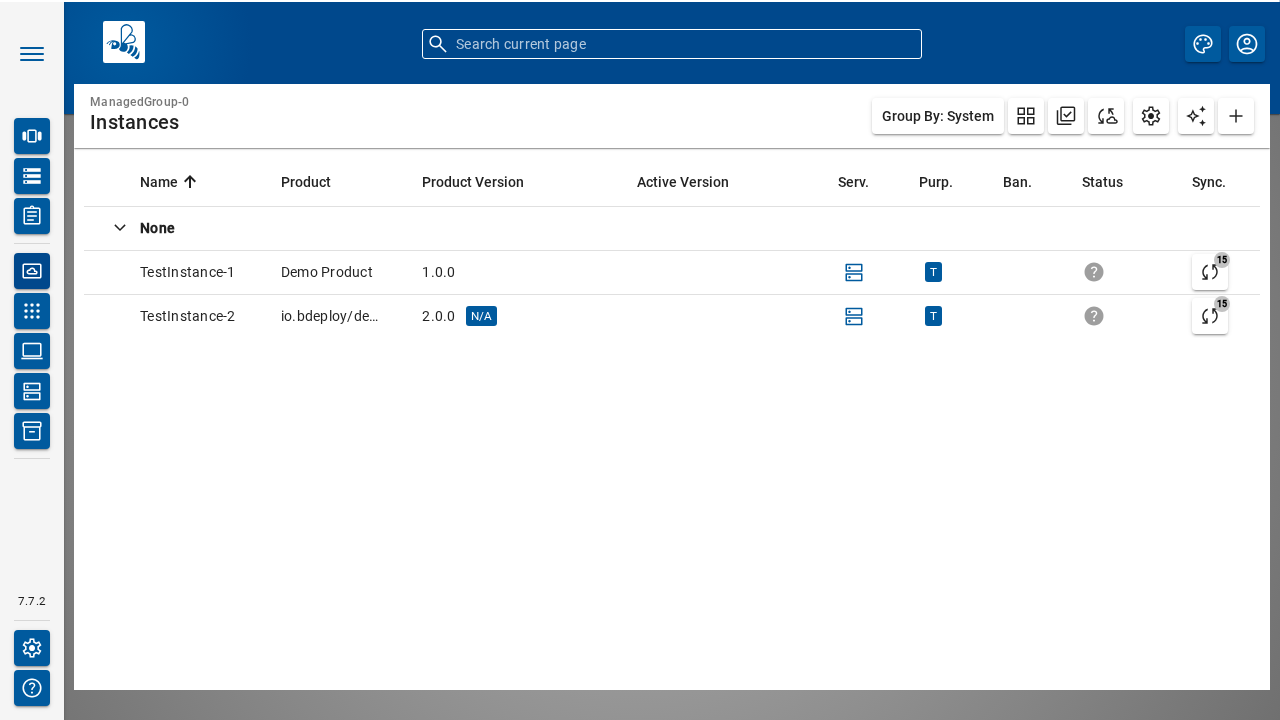 Central/Managed Specific Configuration